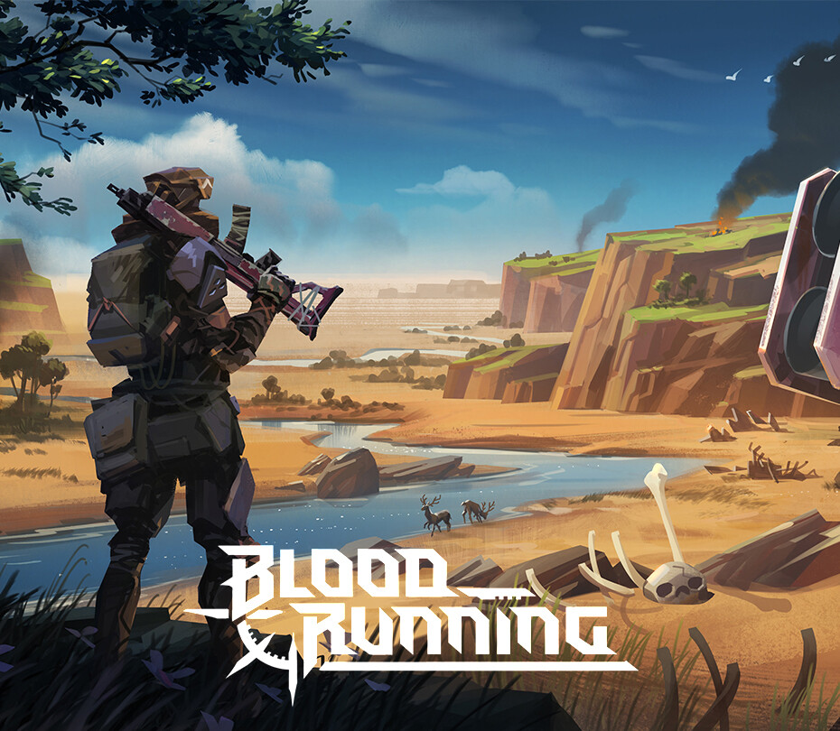 ArtStation - Blood Running cover art