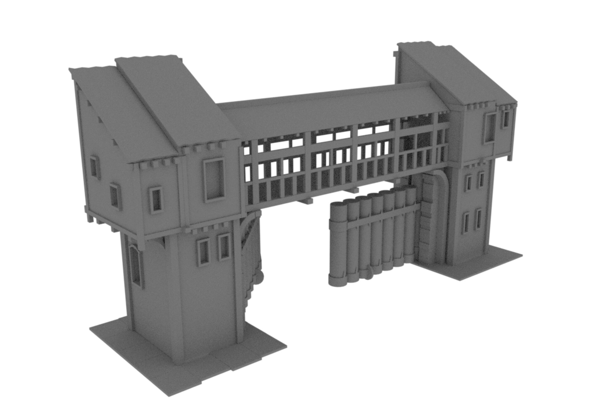 ArtStation - Medieval Structure