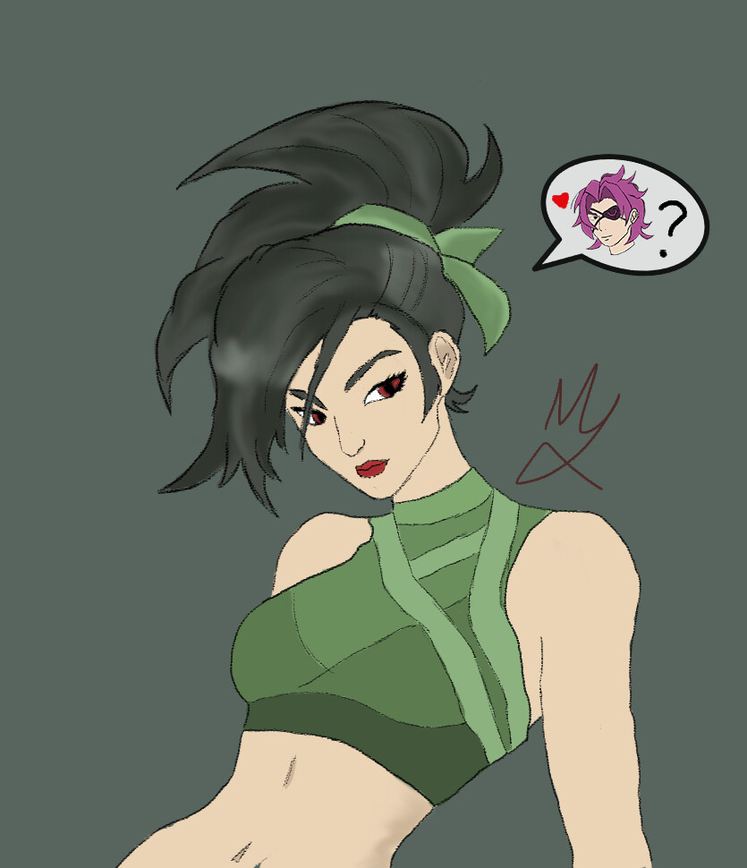 ArtStation - Akali base - Practice