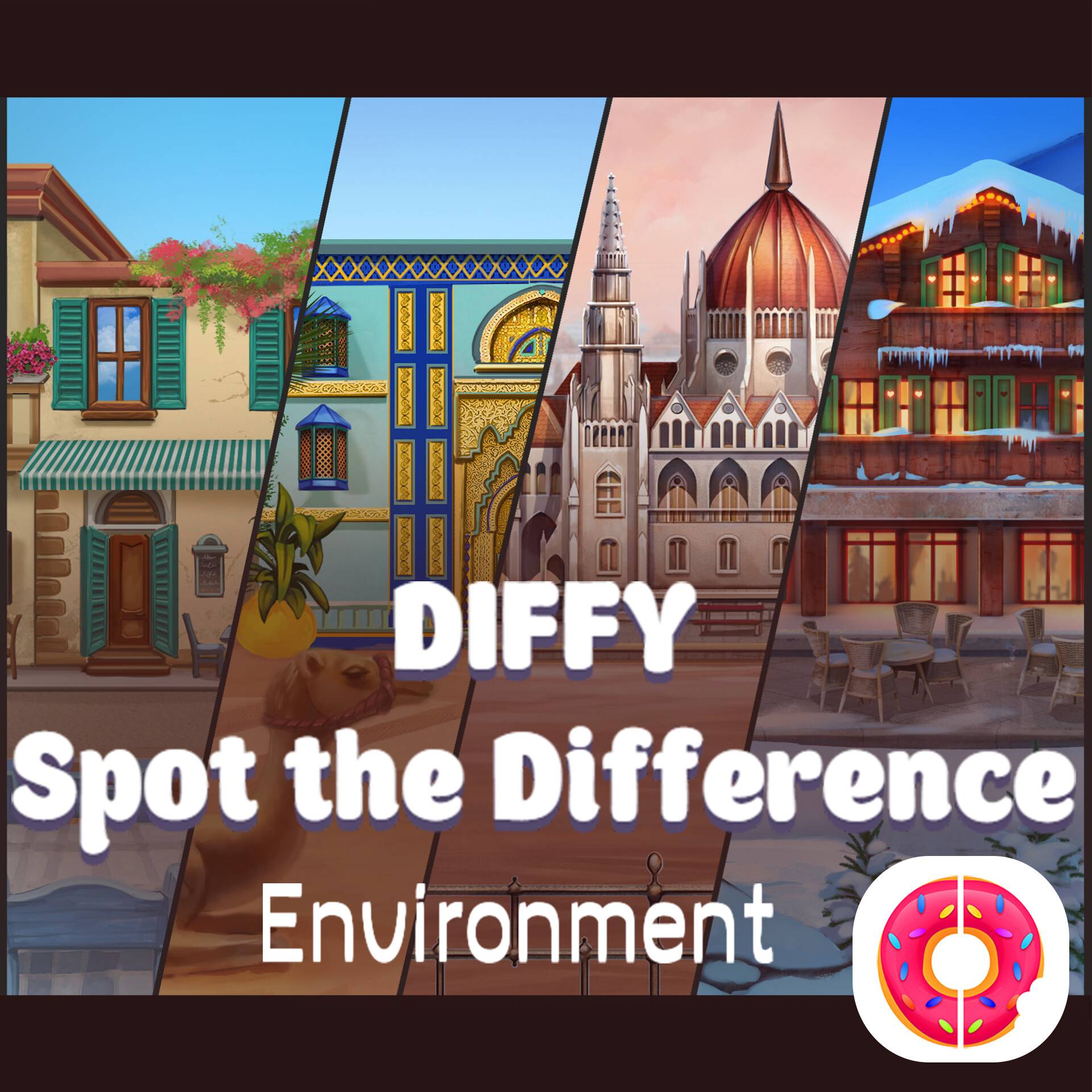 ArtStation - Backgrounds for mobile project