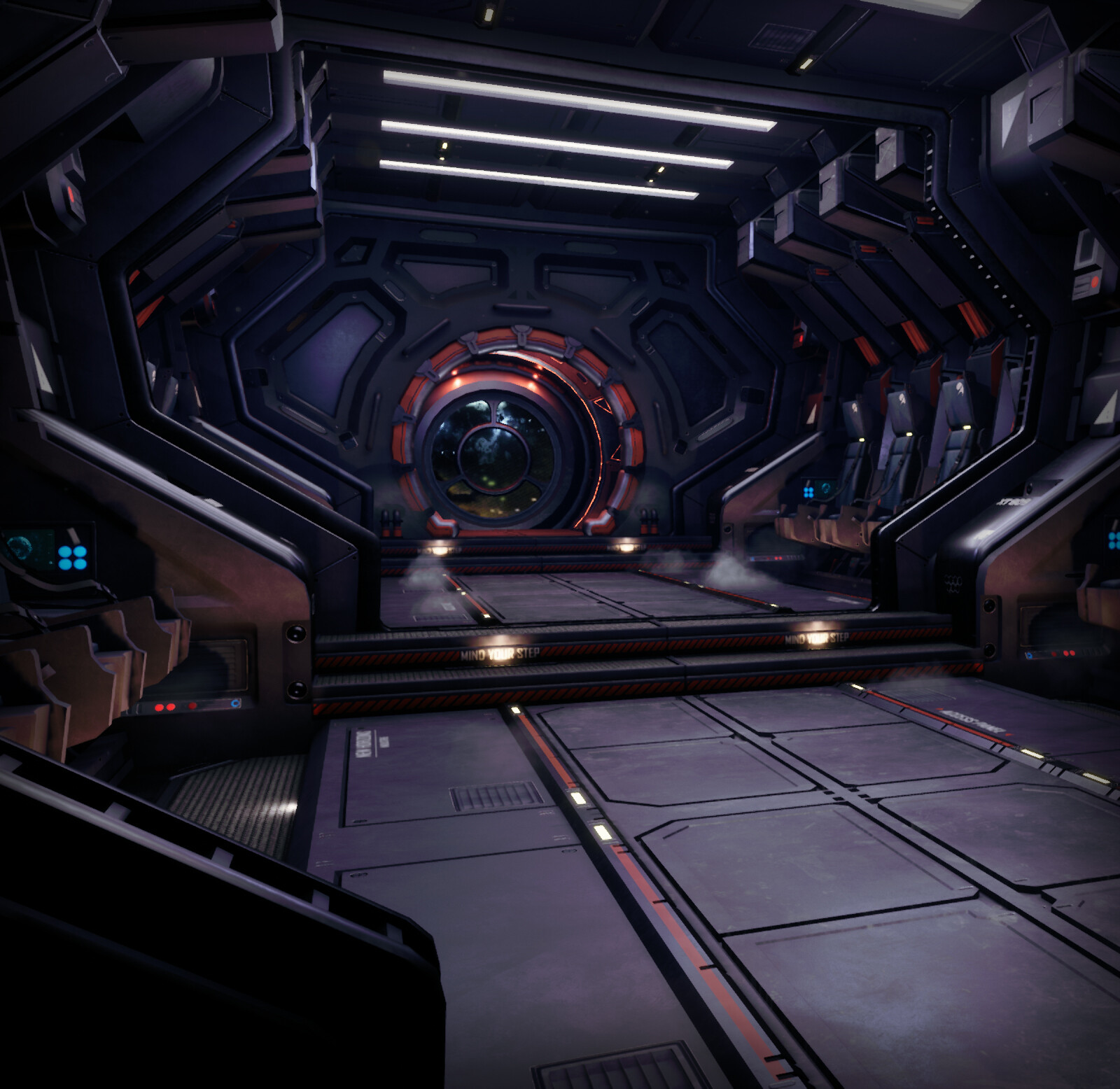ArtStation - Spaceship Modular Corridor - UE4