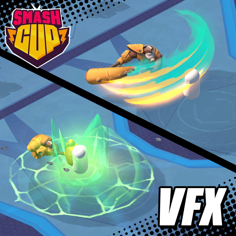 ArtStation - Smash Cup VFX - Leo