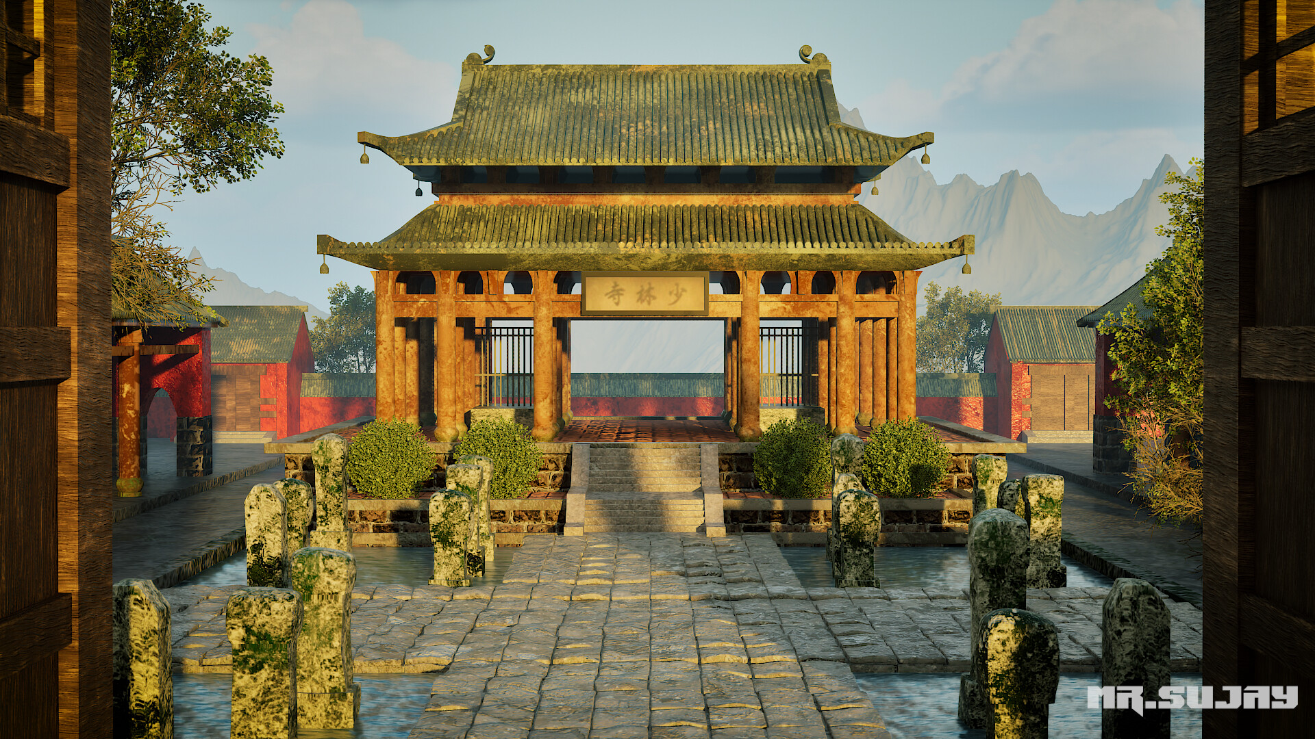ArtStation - Chinese Temple
