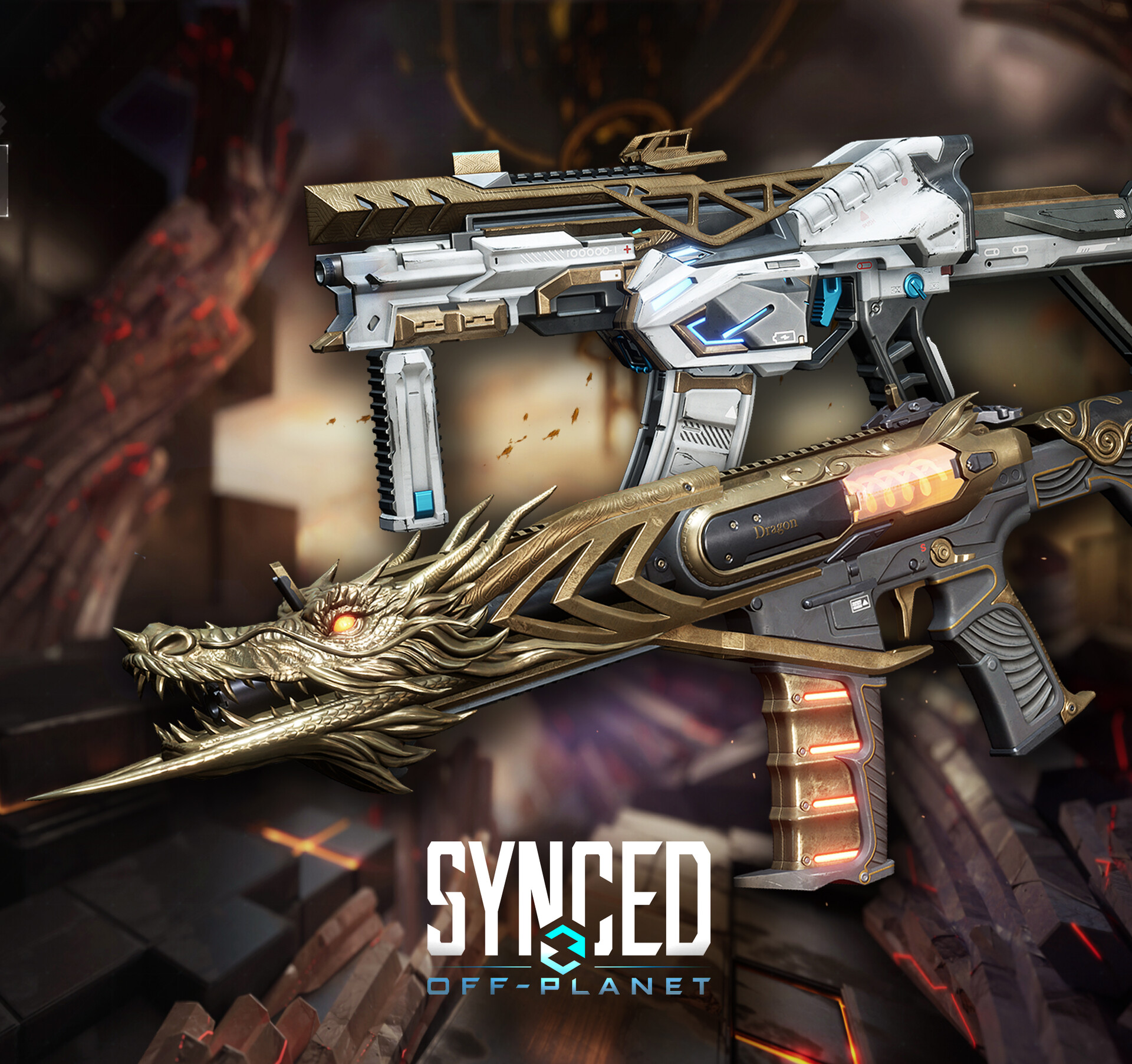 ArtStation - SYNCED:off planet - Weapon