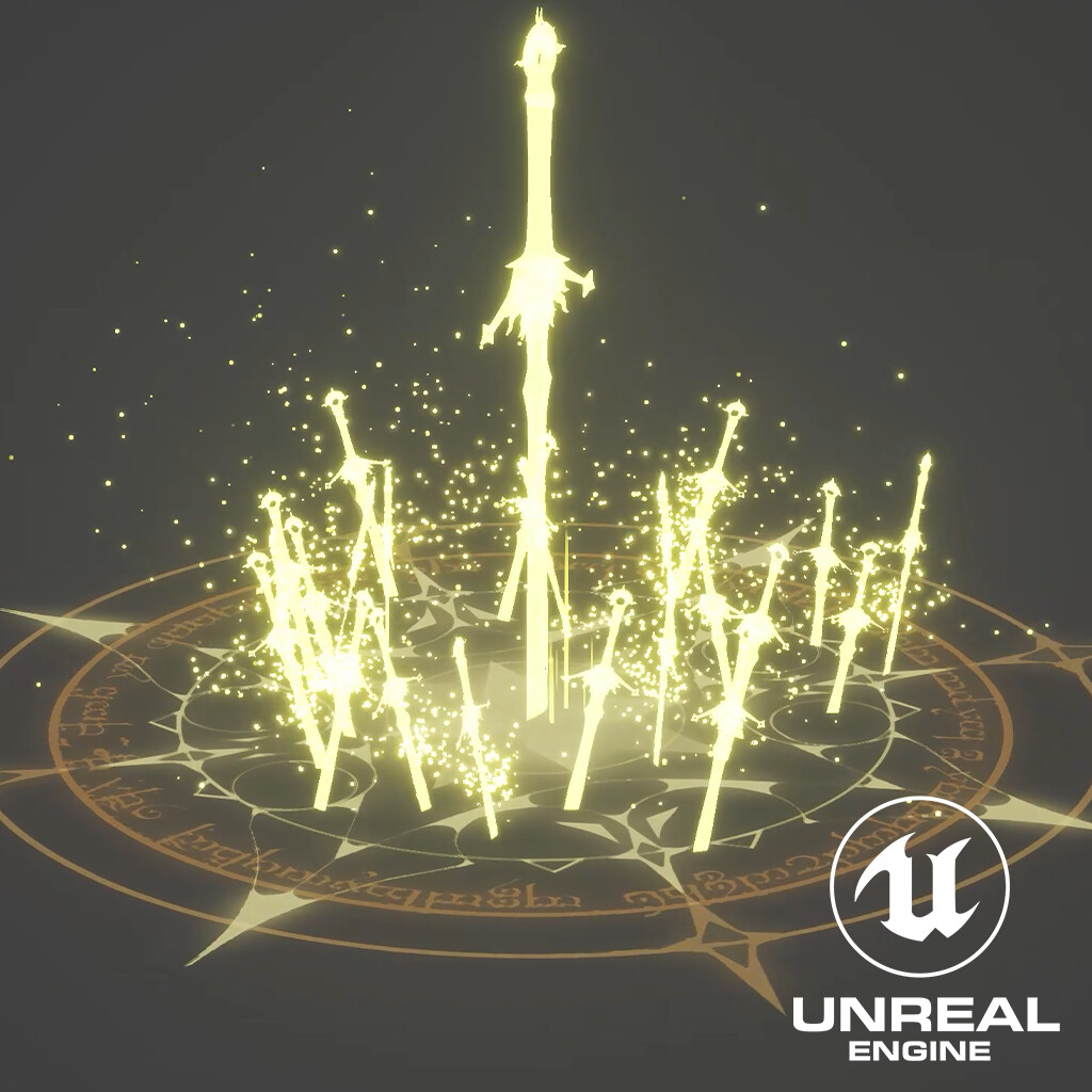 ArtStation - sword attack spell | VFX