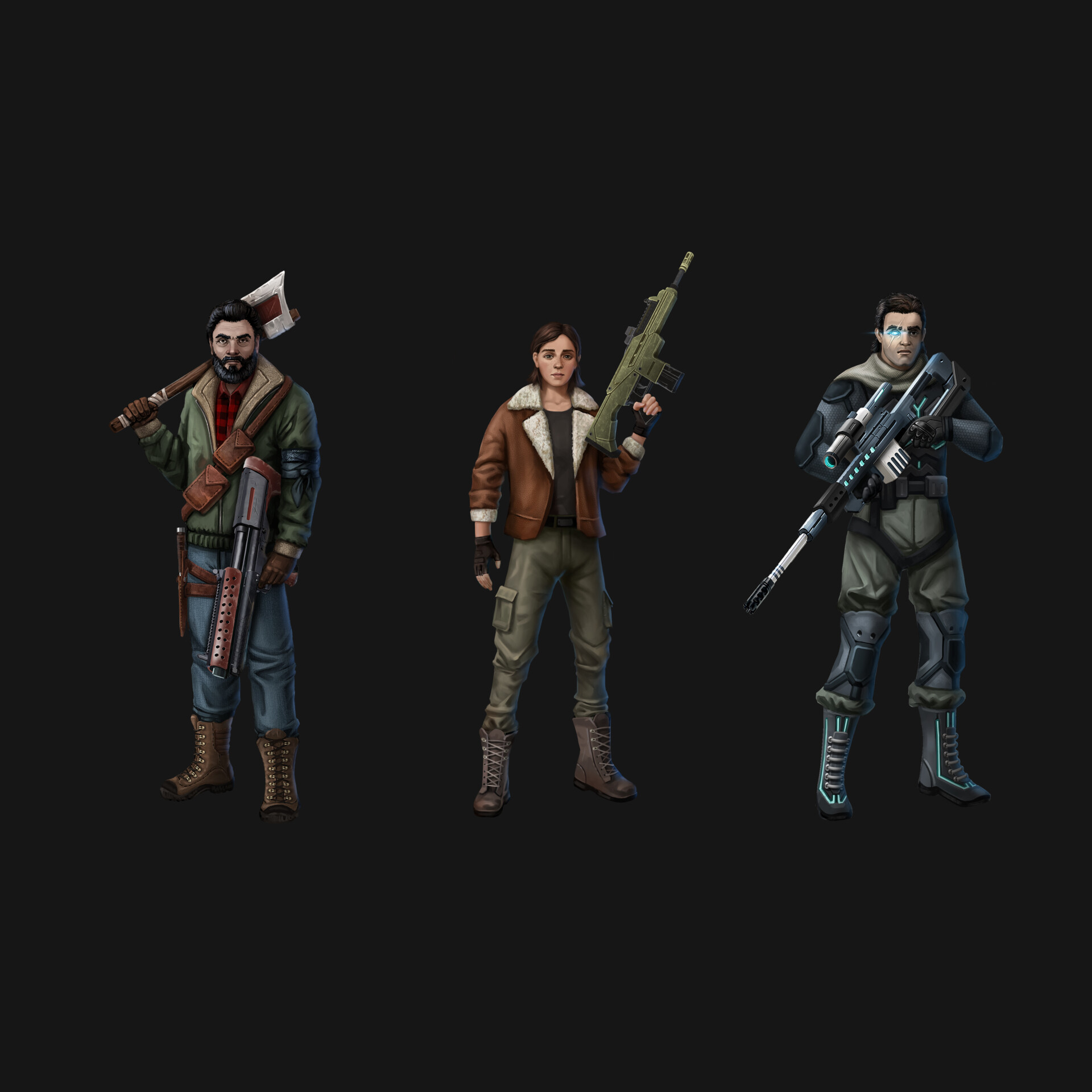 ArtStation - Character concept art