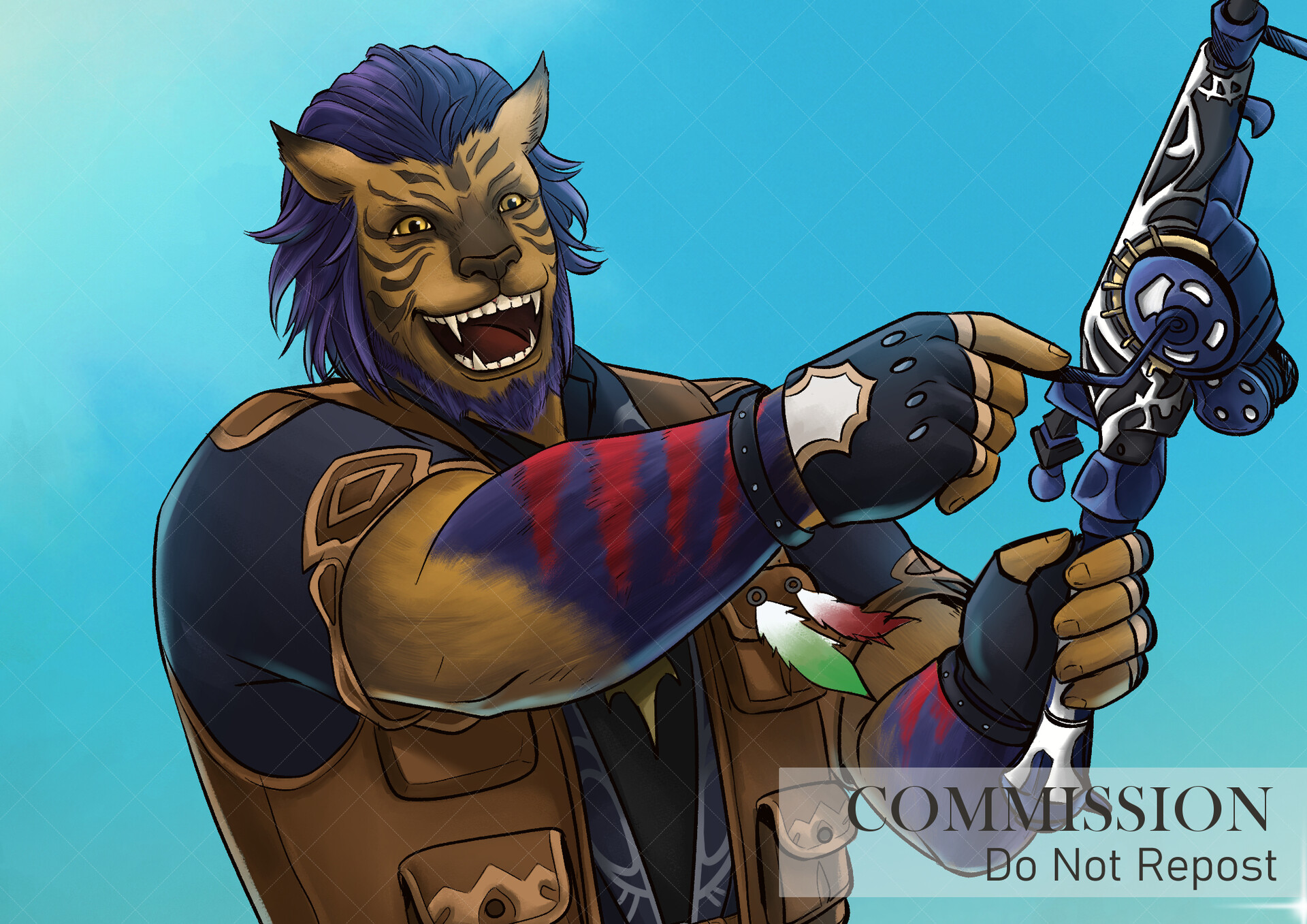 ArtStation - FFXIV - Fisherman Gio