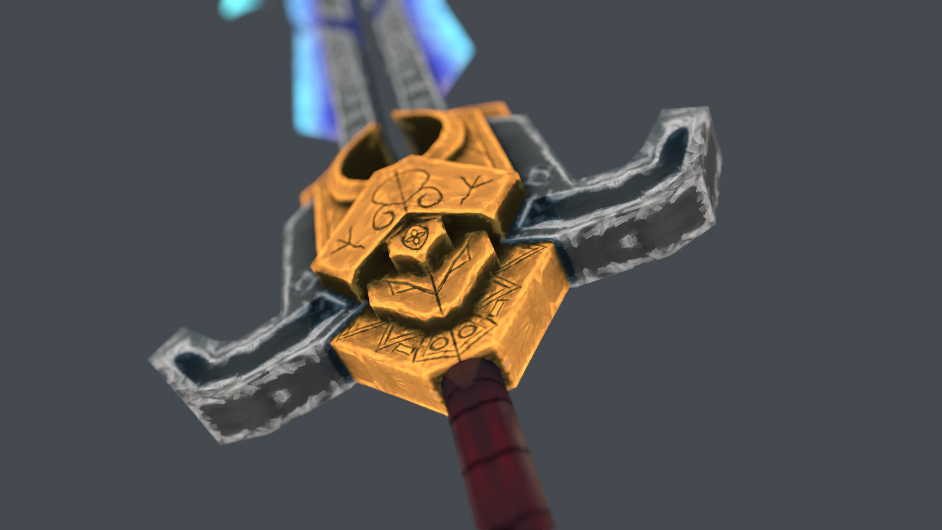 ArtStation - Cleaver, Dwarvern Blade