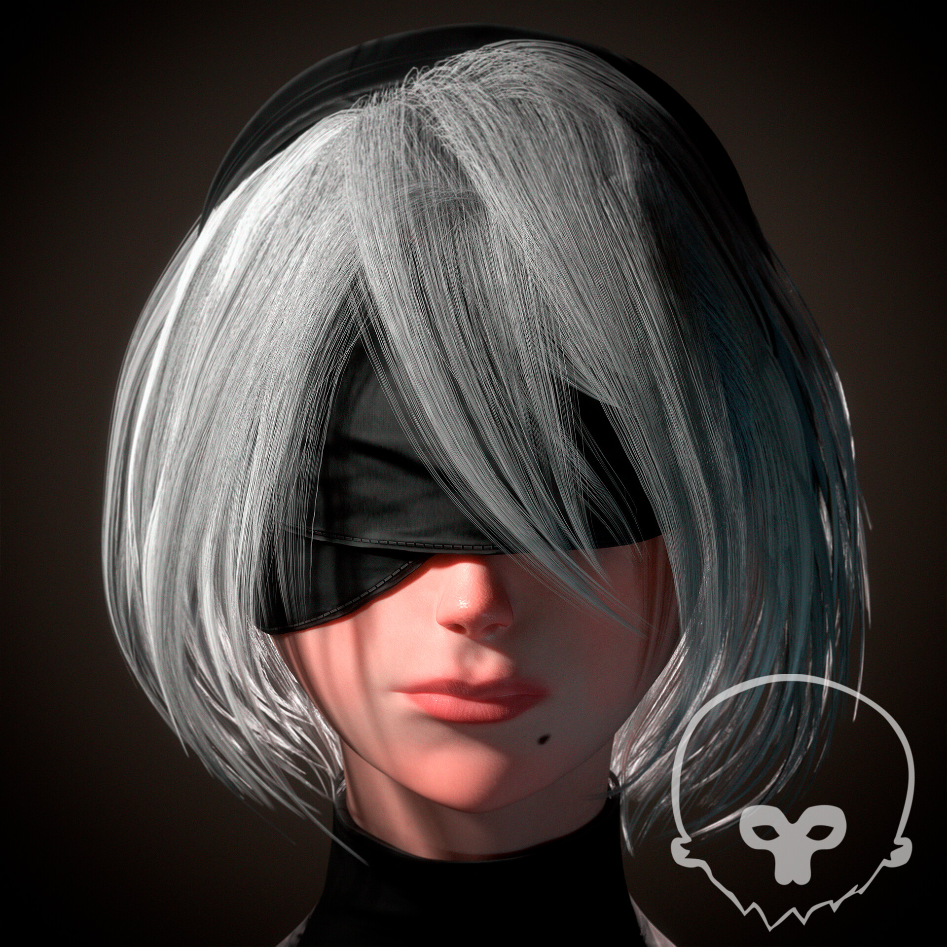 ArtStation - 2B head