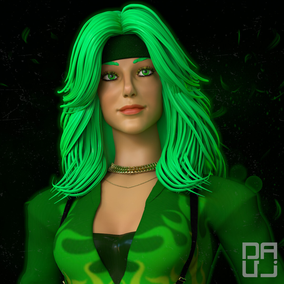 ArtStation - Fire - DC Comics