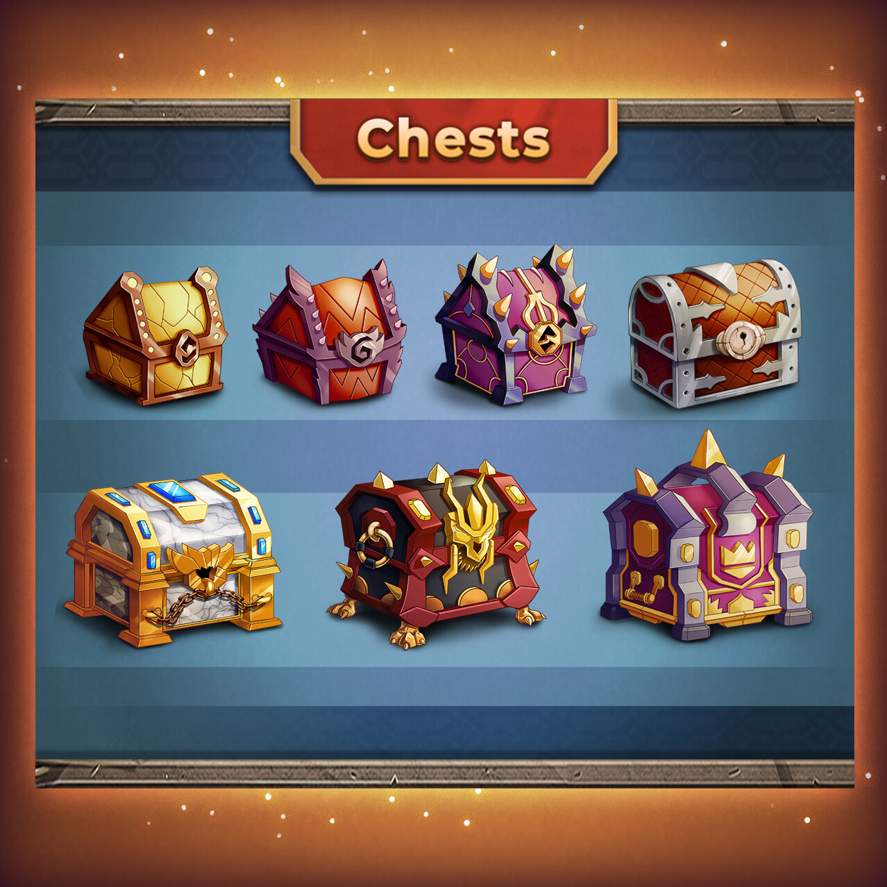 ArtStation - Empire Battle Simulator - Mobile GUI, 2D Art & 2D Animation