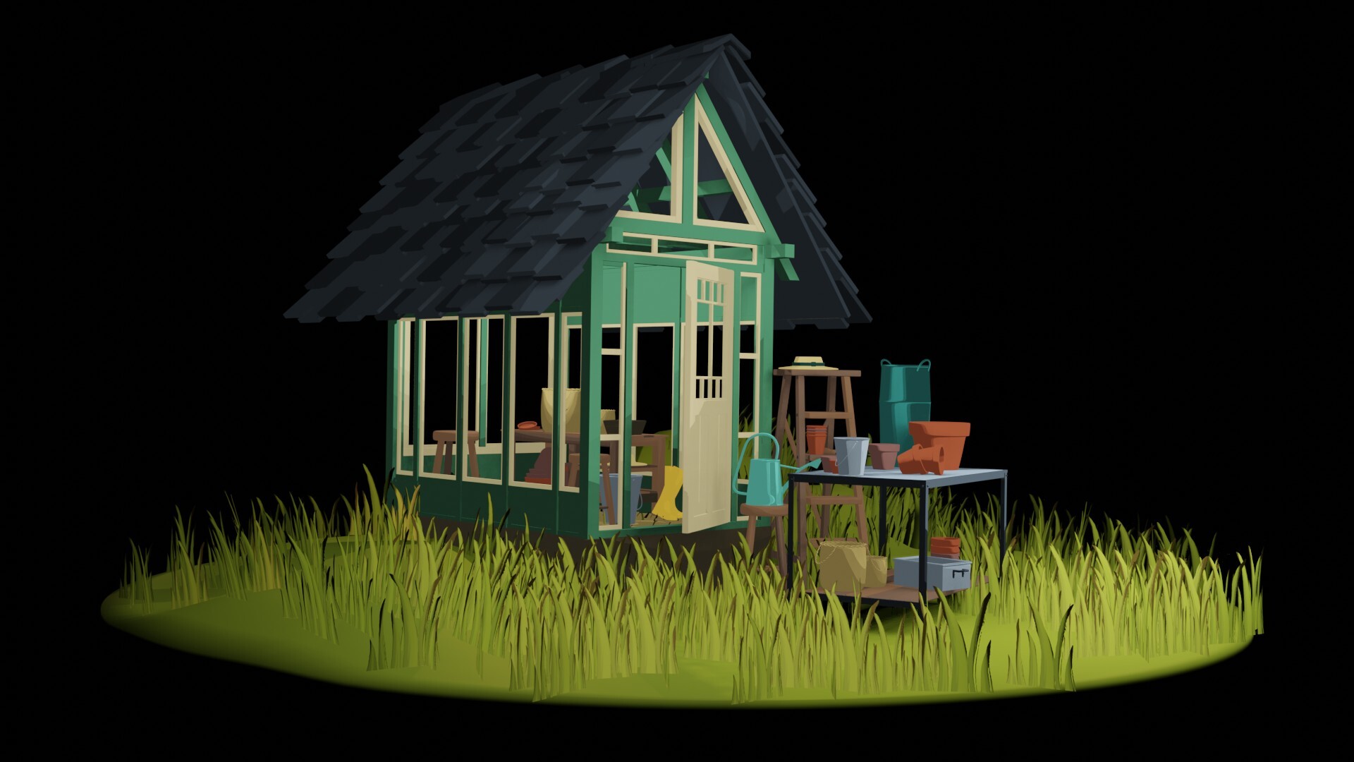 ArtStation - greenHouse