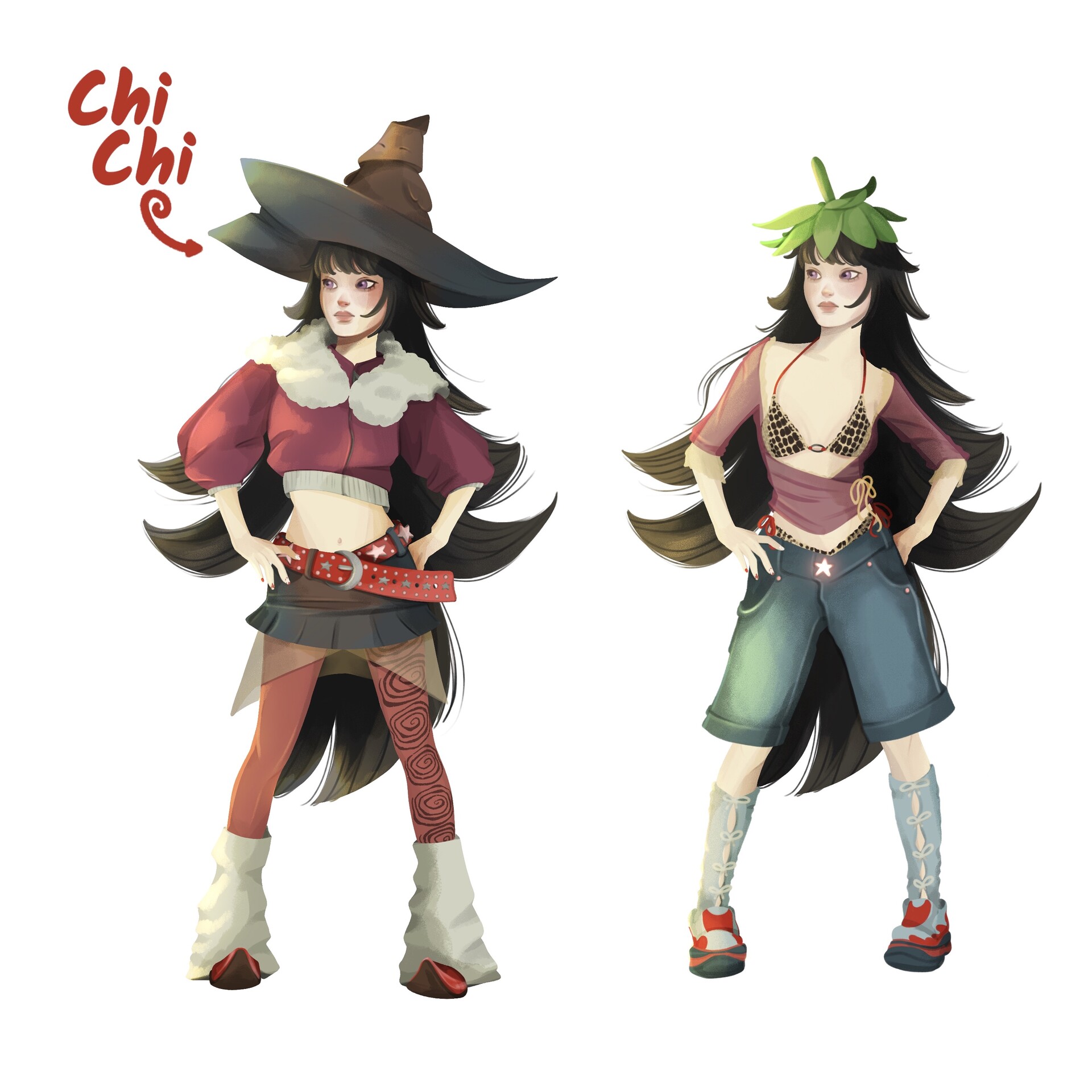 ArtStation - Chi-Chi Character Concept Art