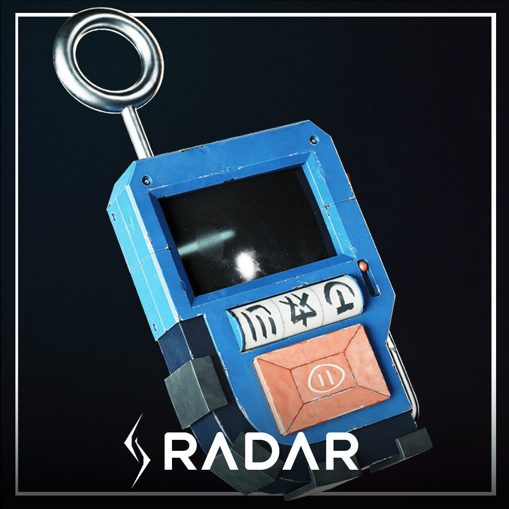 ArtStation - Radar (Game Asset)