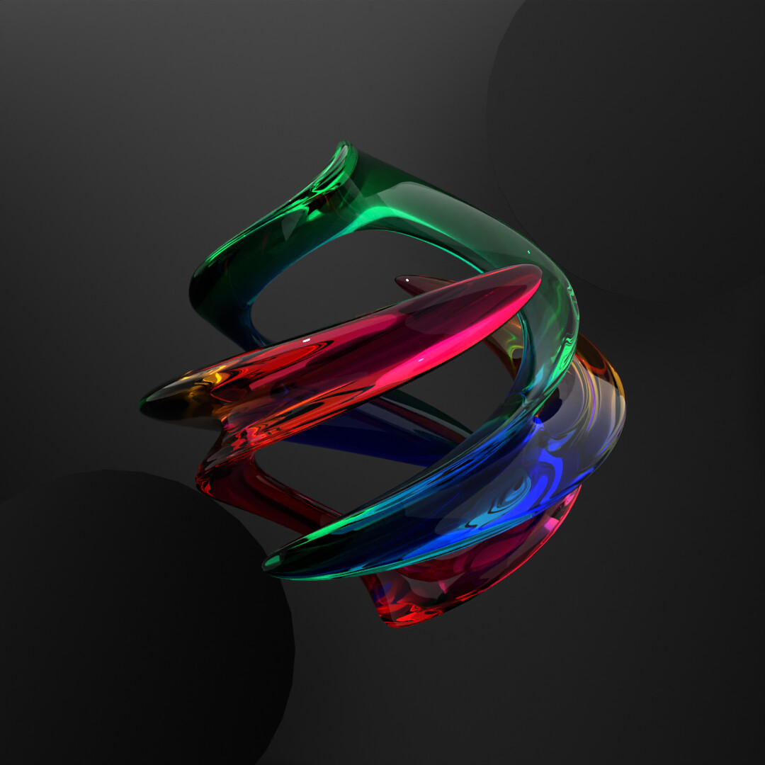 ArtStation - Abstract looped animation