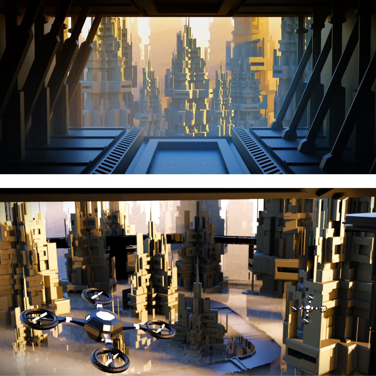 ArtStation - vast landscape renders