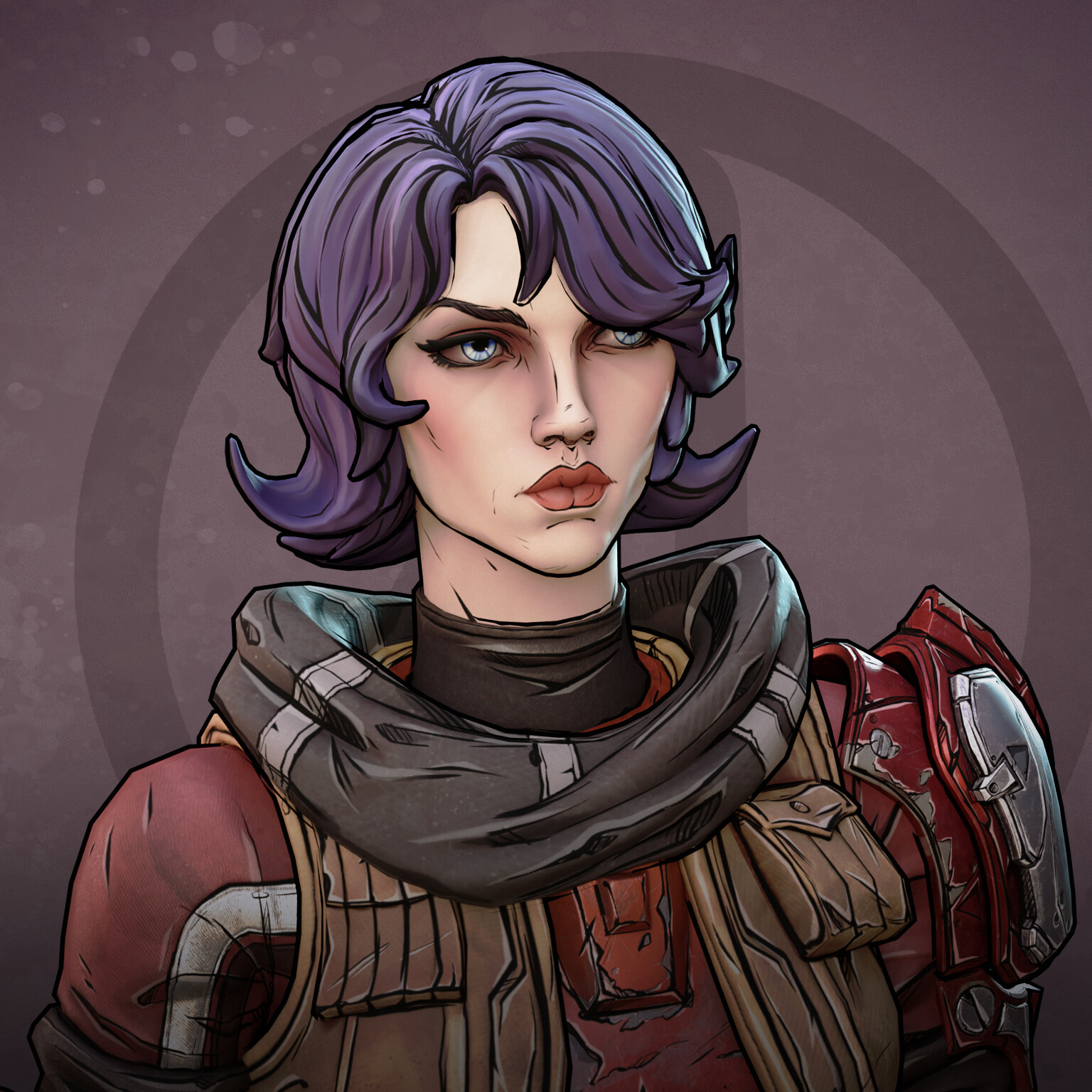 ArtStation - Athena - Borderlands Fan Art