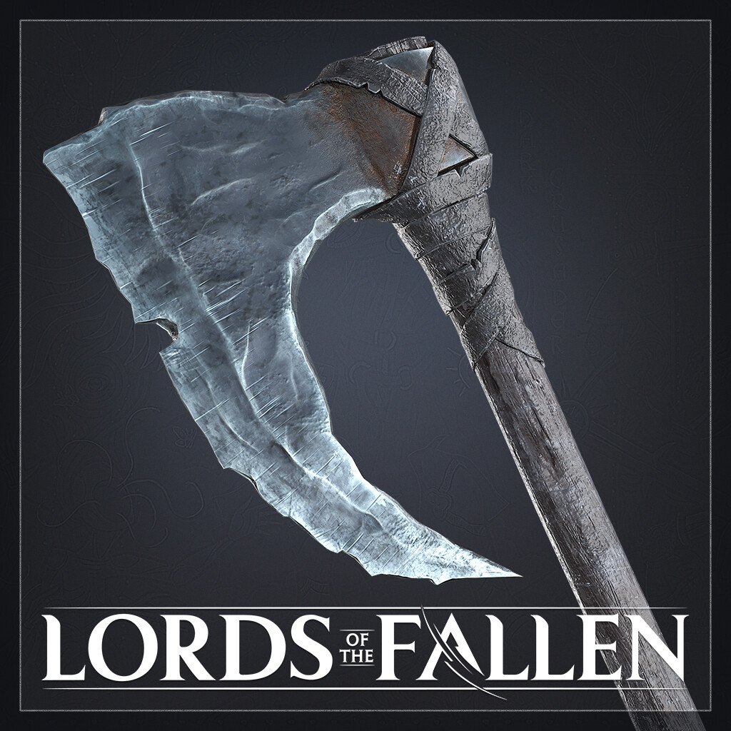 ArtStation - Lords of the Fallen - Kinrangr Guardian Axe
