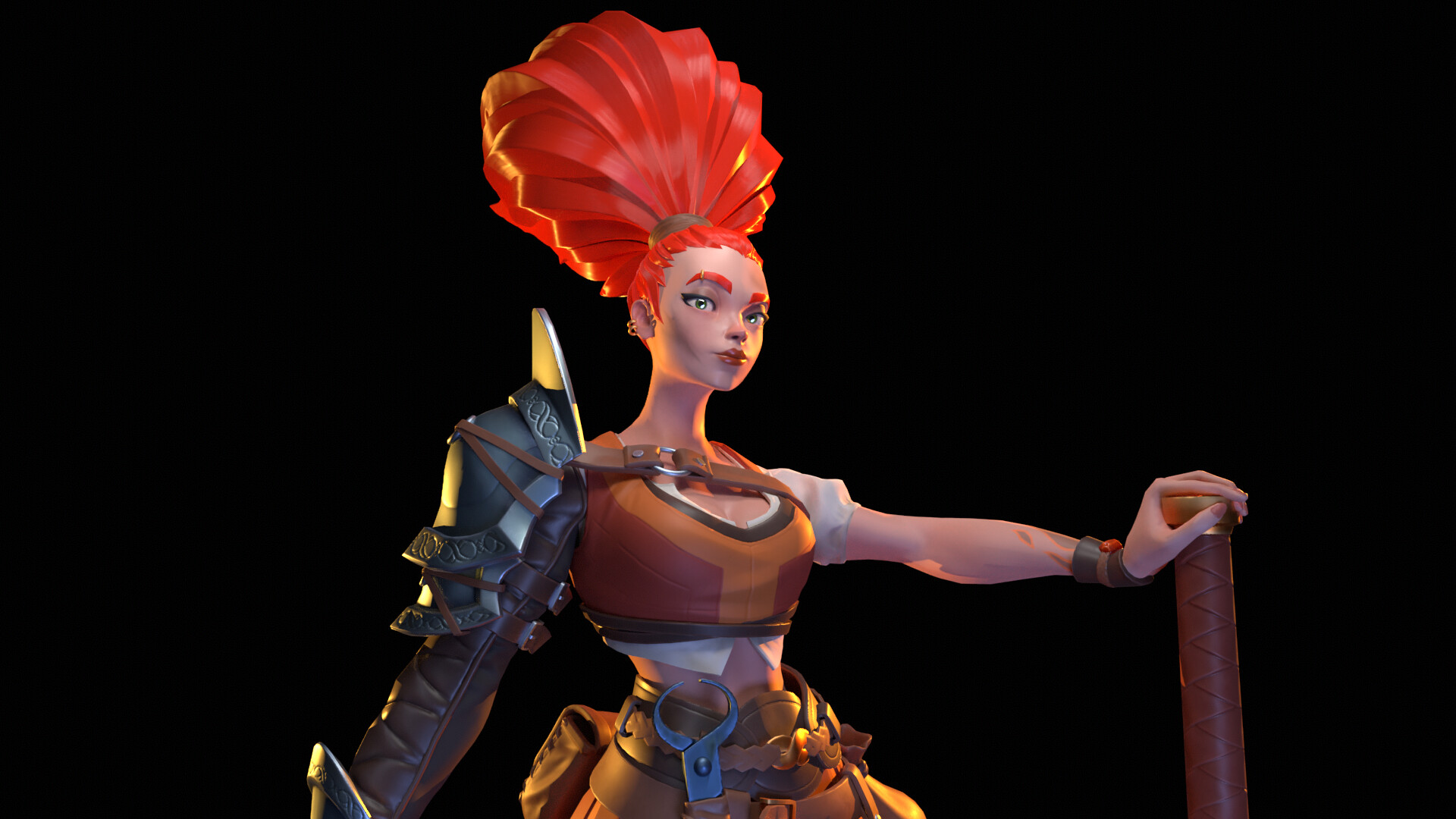 ArtStation - Blacksmith Warrior