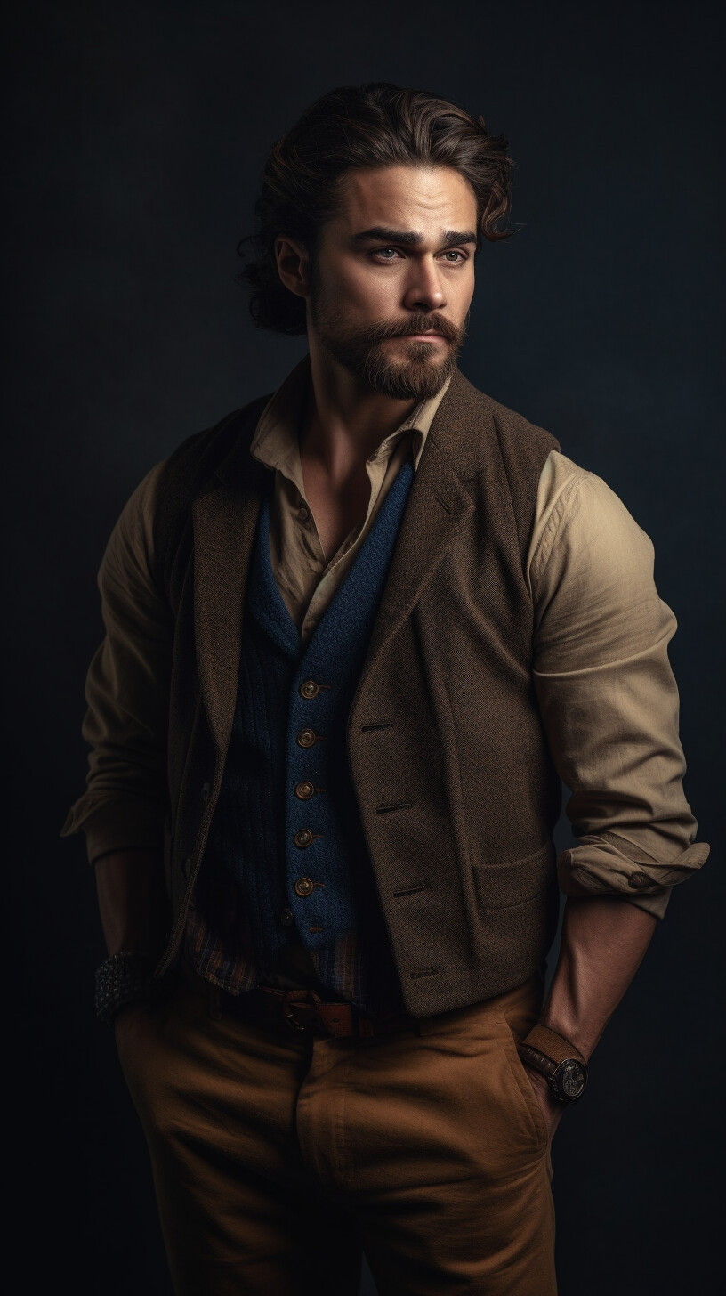 ArtStation - 400 Old School Male _ VOL 1 _ Character Reference