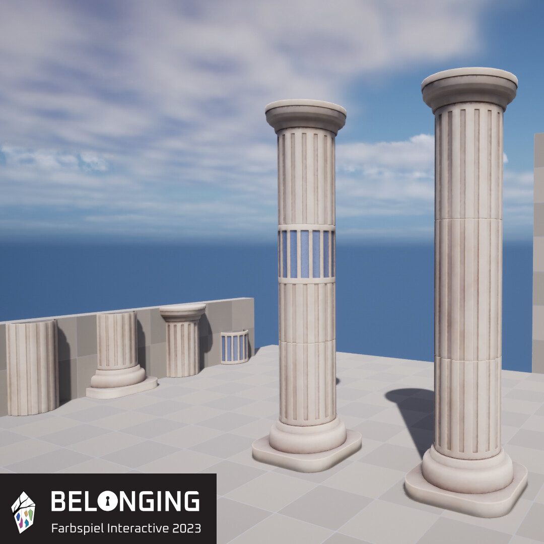 ArtStation - Belonging - Doric Columns