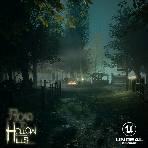 ArtStation - National Park (Road To Hollow Hills Demo)