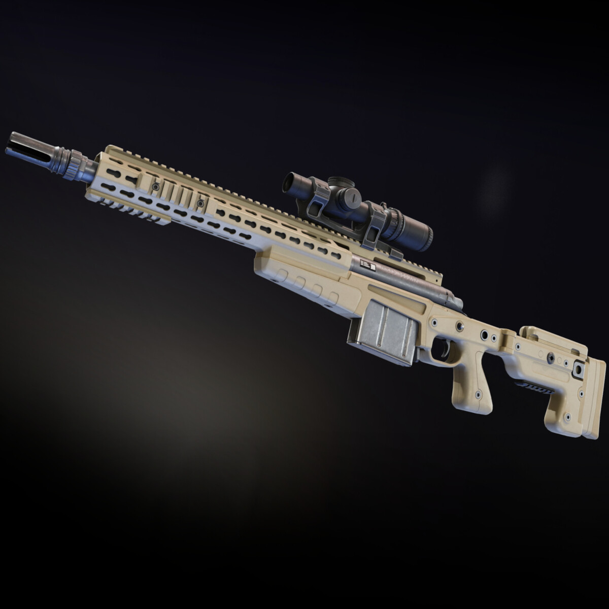 ArtStation - AICS MK13 Mod7