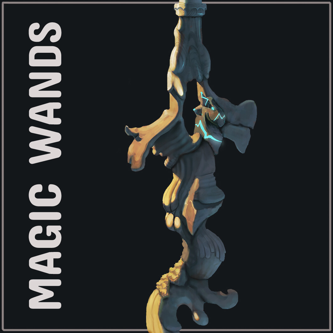 ArtStation - Magic Wand Concepts