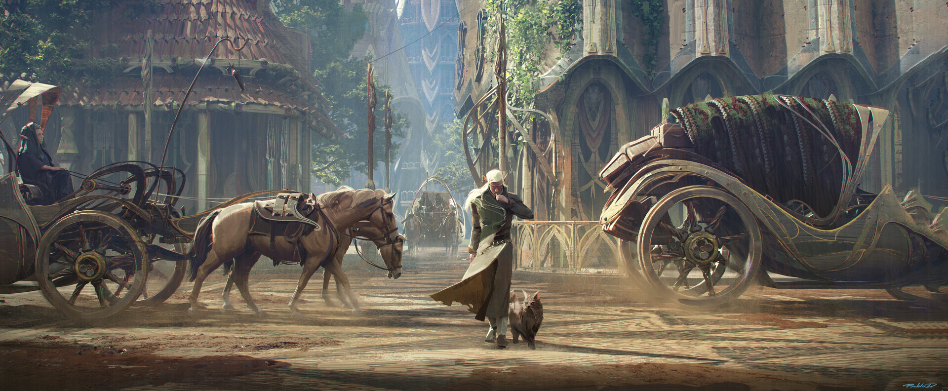 Pablo Dominguez Elvenroad Town