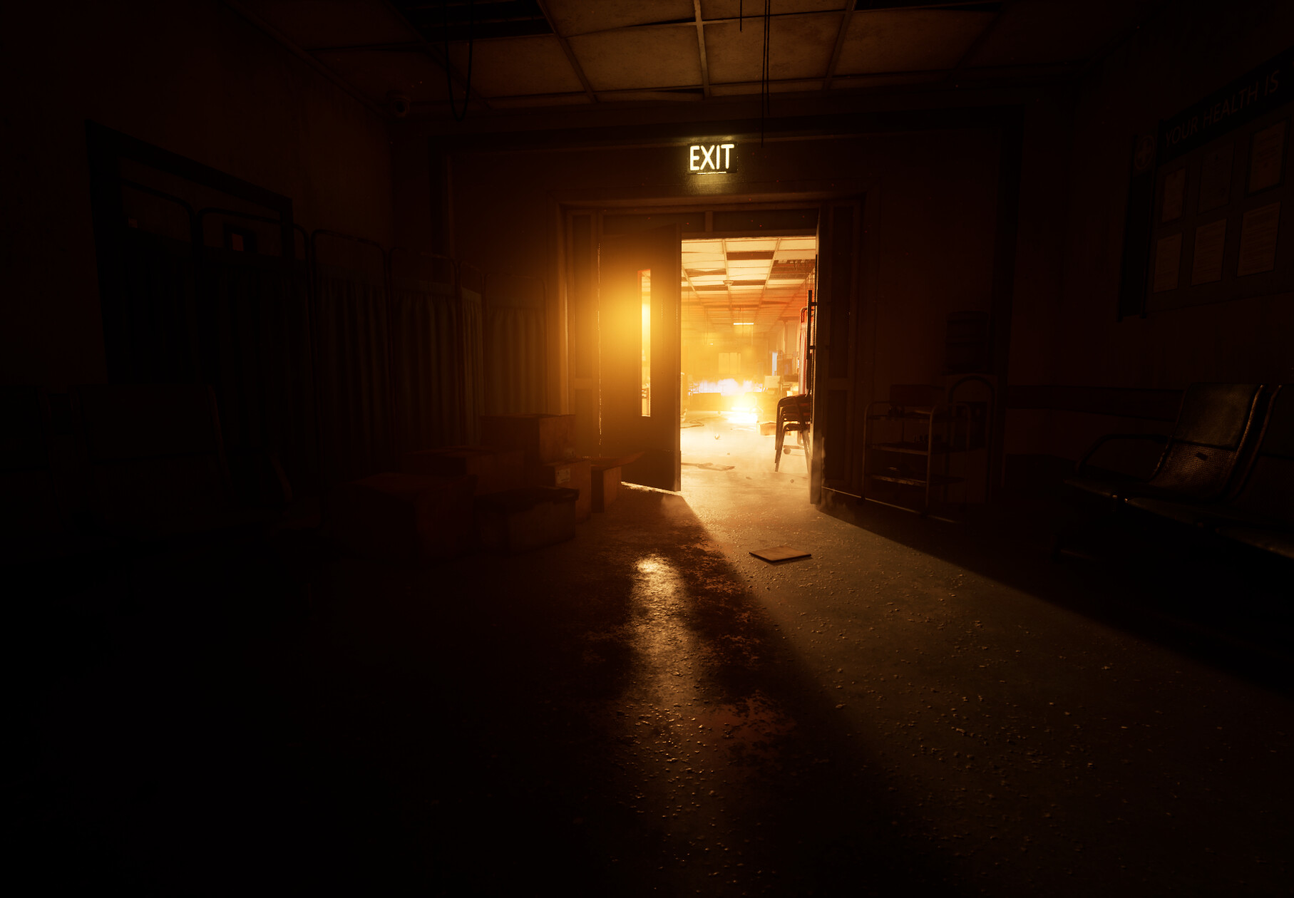 ArtStation - Lighting: Interior example - Academic Study