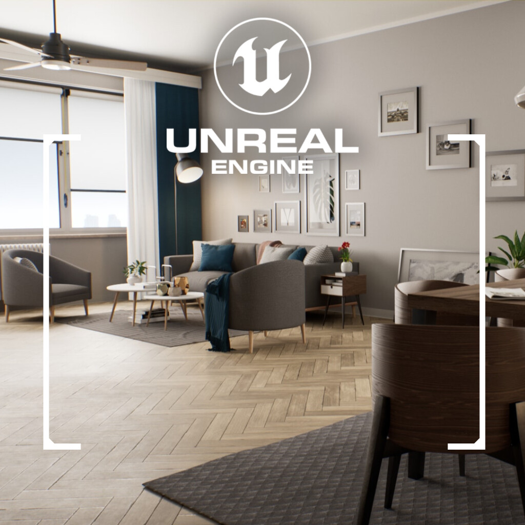 ArtStation - Interior Archviz Lighting In Unreal Engine 5 | Lumen ON ...