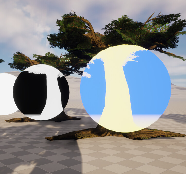 ArtStation - Unreal Engine 5 - Silhouette Scene Depth Shader