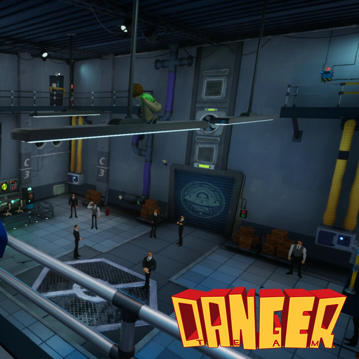 ArtStation - D.A.N.G.E.R. Team Prototype