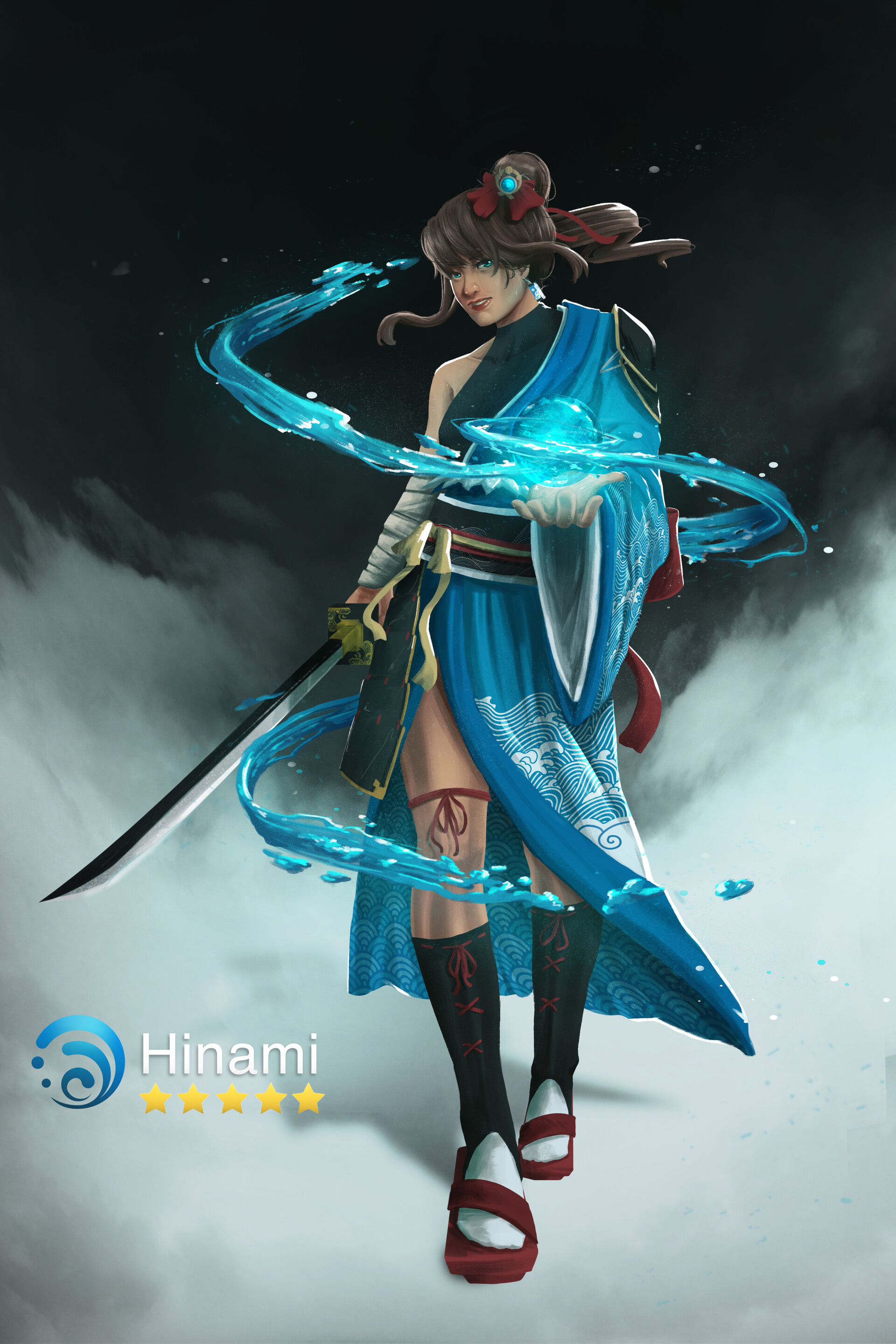 ArtStation - Hinami ( Genshin Impact OC