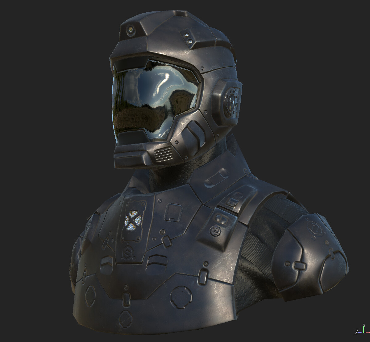 ArtStation - Low-poly sci-fi model