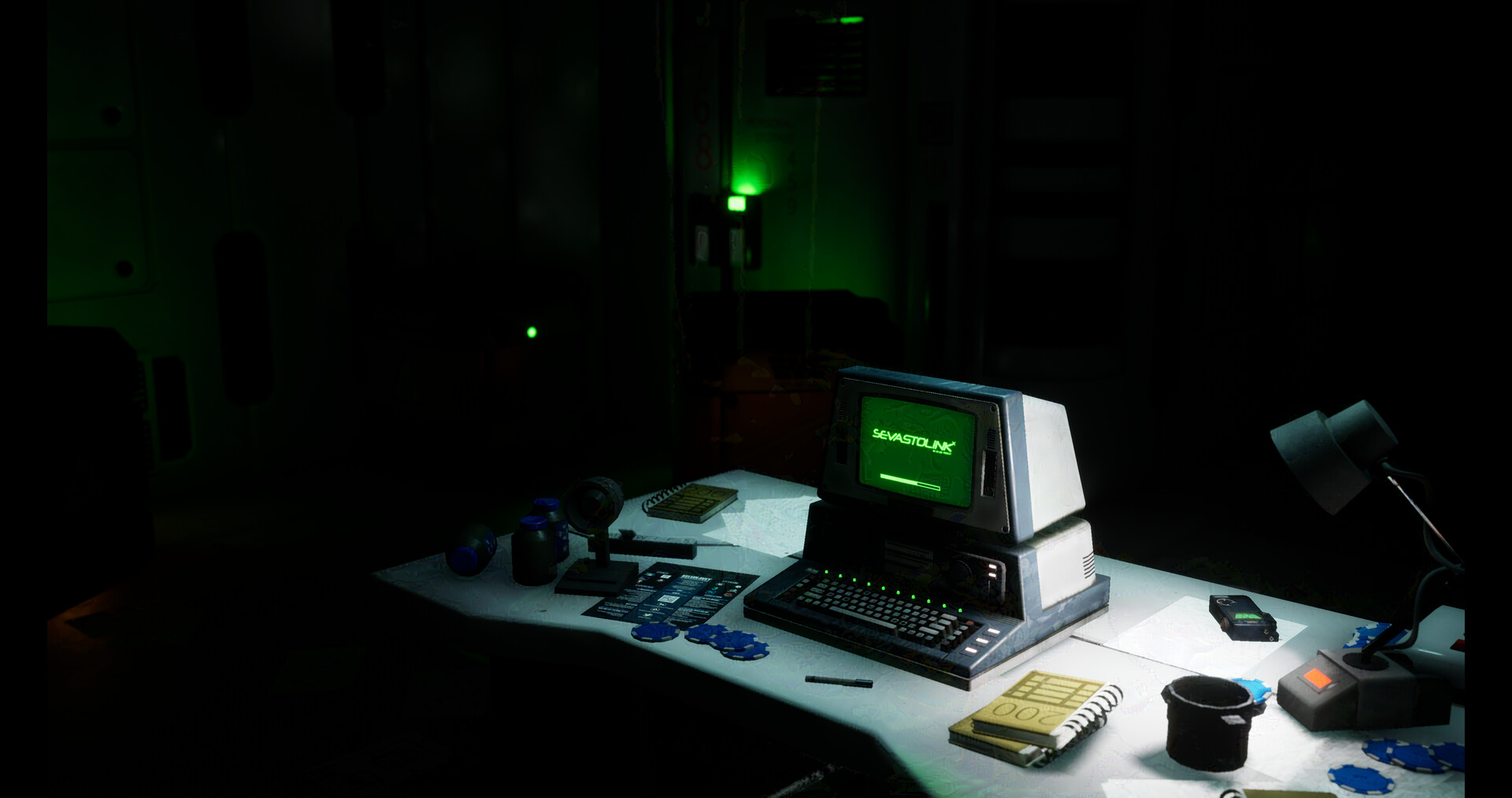 ArtStation - Alien Isolation Style Office