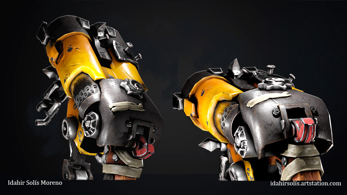 ArtStation - Overwatch! RoadHog Scrapgun Fan art