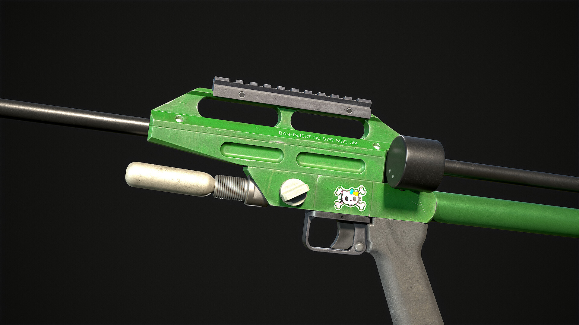 ArtStation - DART GUN Game Ready model