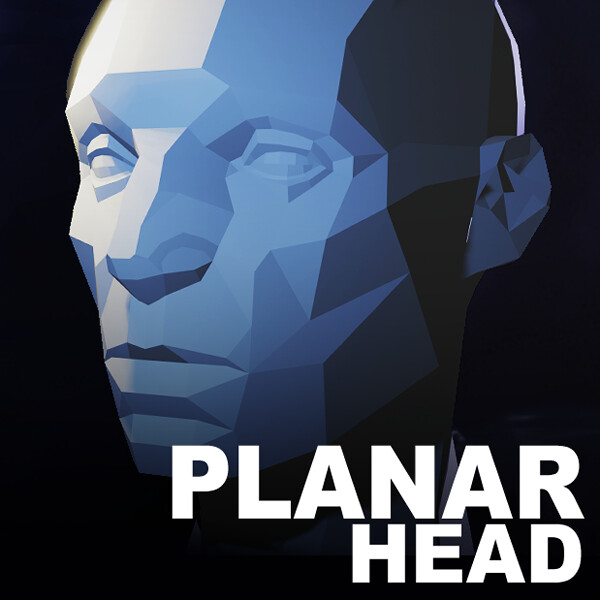 ArtStation - Planar Head Model