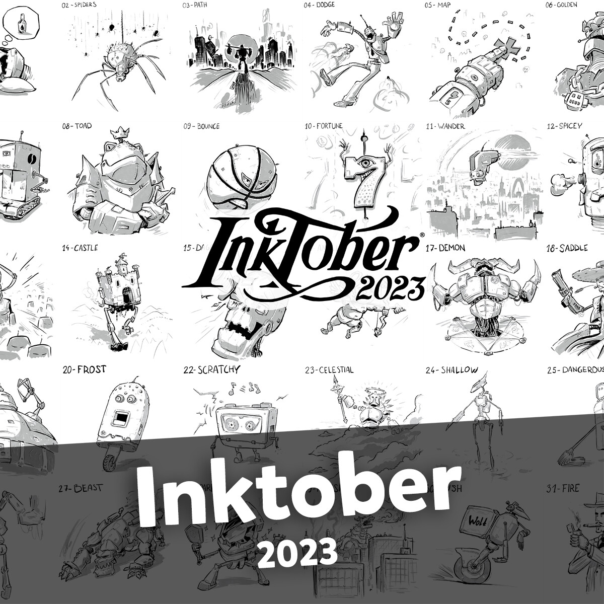 ArtStation - Inktober 2023
