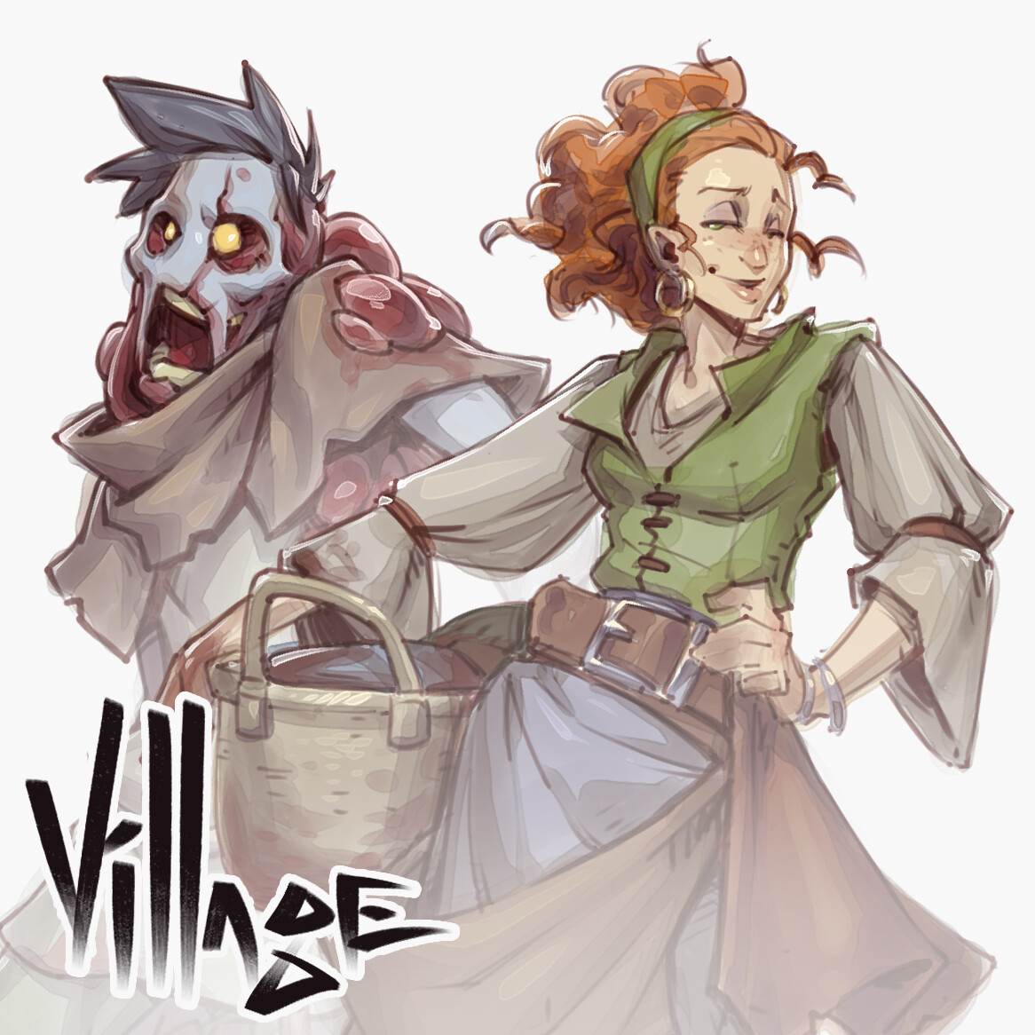 ArtStation - Village pt.1 [Personal project]