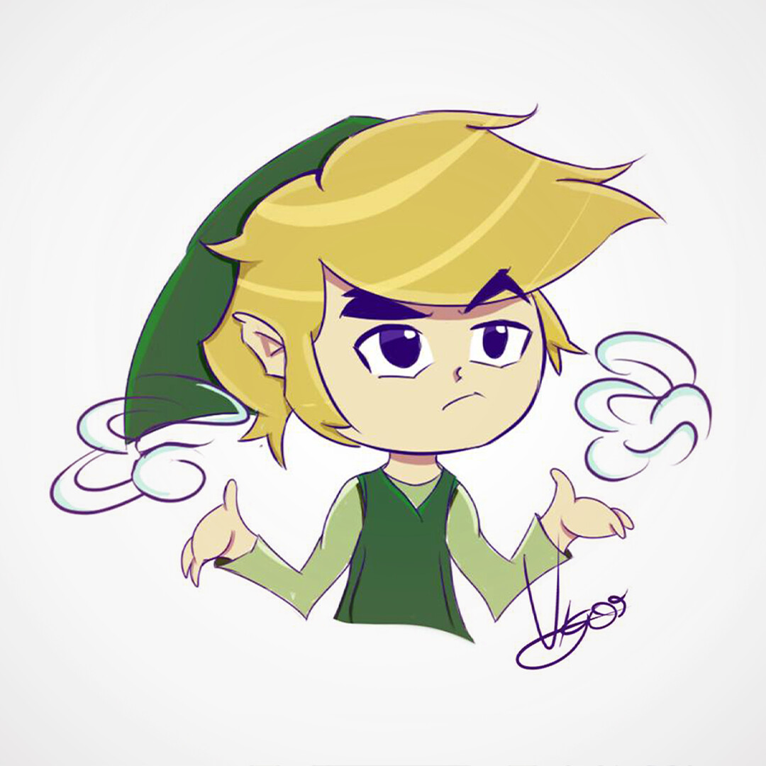 ArtStation - Child Link Cartoon