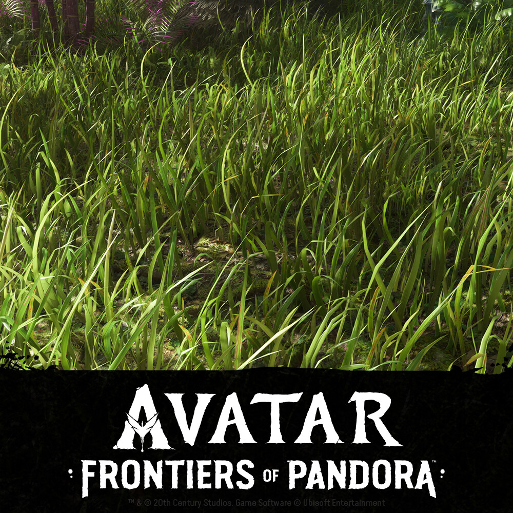 ArtStation - Avatar: Frontiers of Pandora - Upper Plains Grass