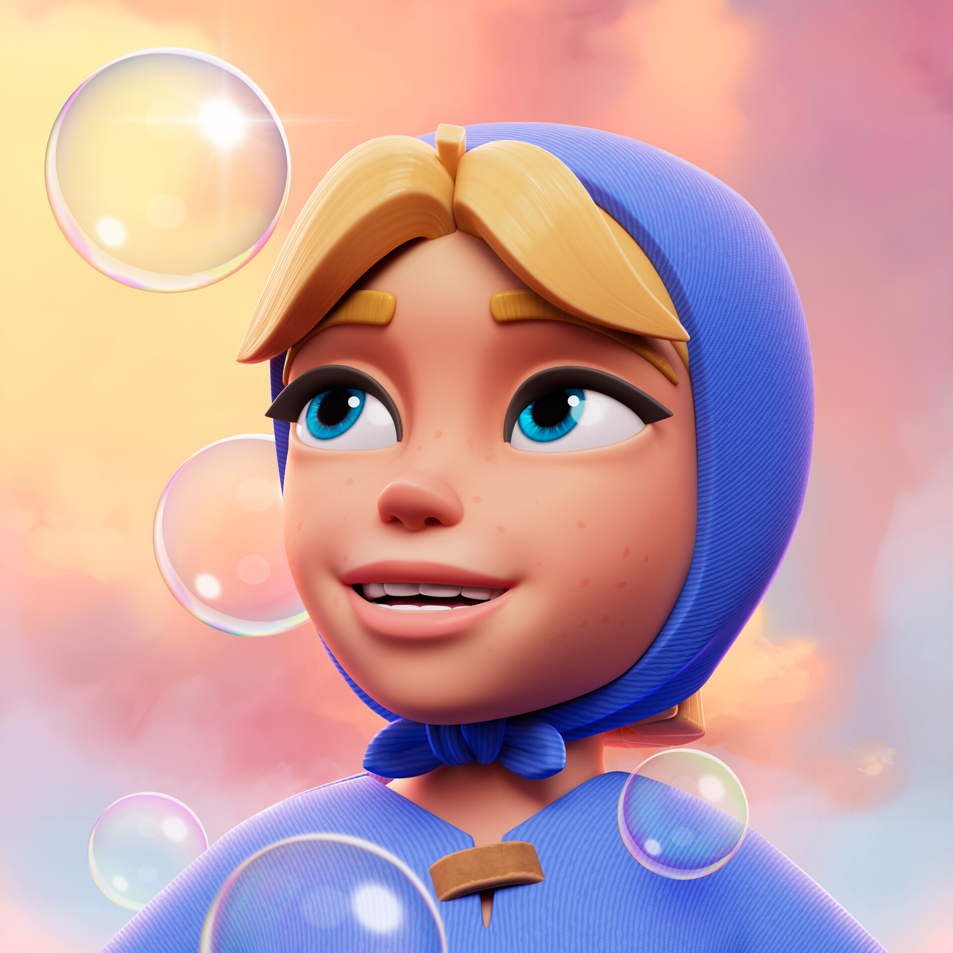ArtStation - Bubble Blaster - Clash Royale Fan Art
