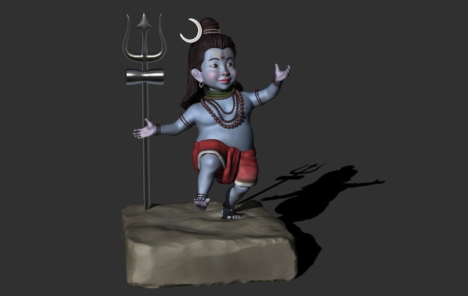 ArtStation - Lord Kid Shiva
