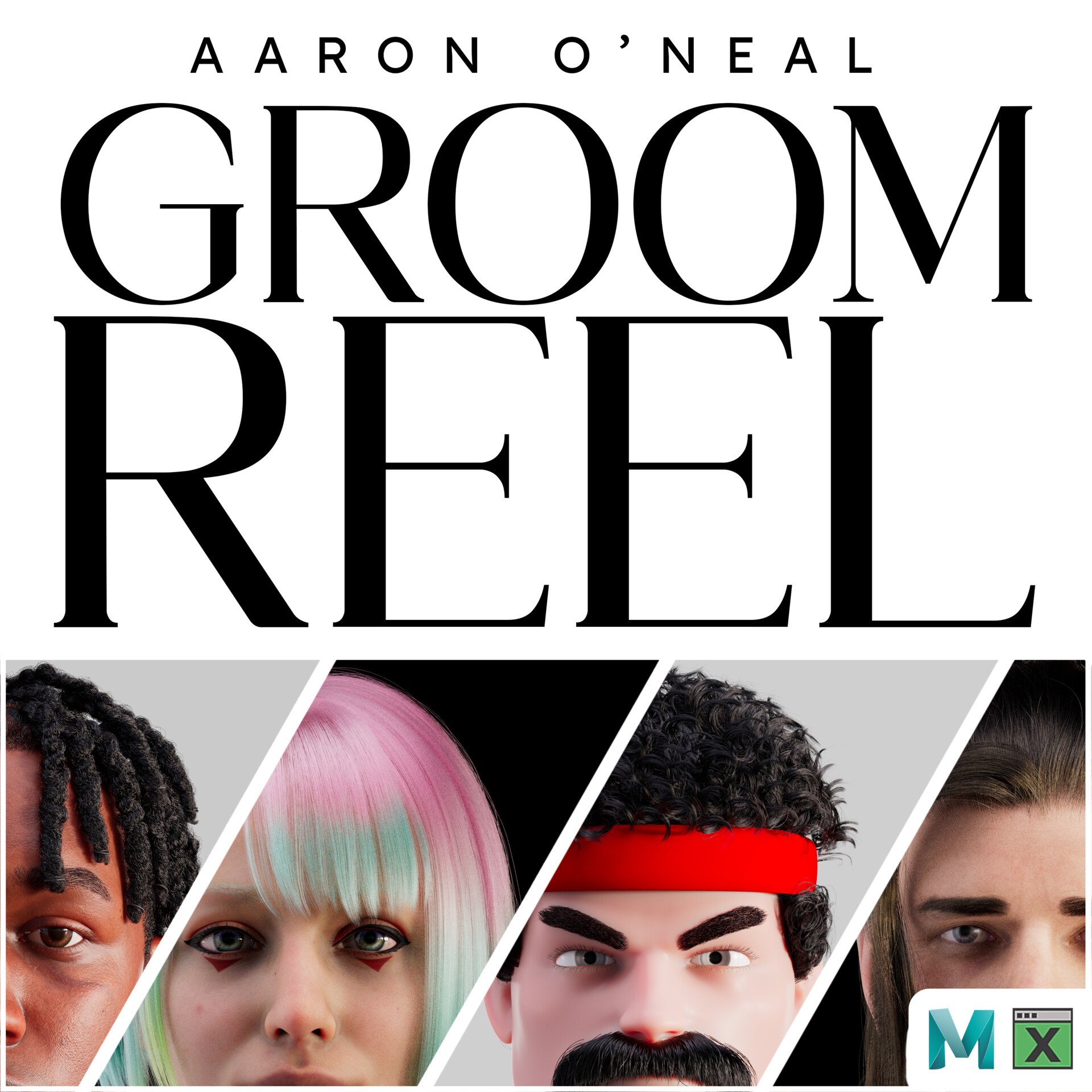 ArtStation - Aaron O’Neal | Groom Reel | 2024