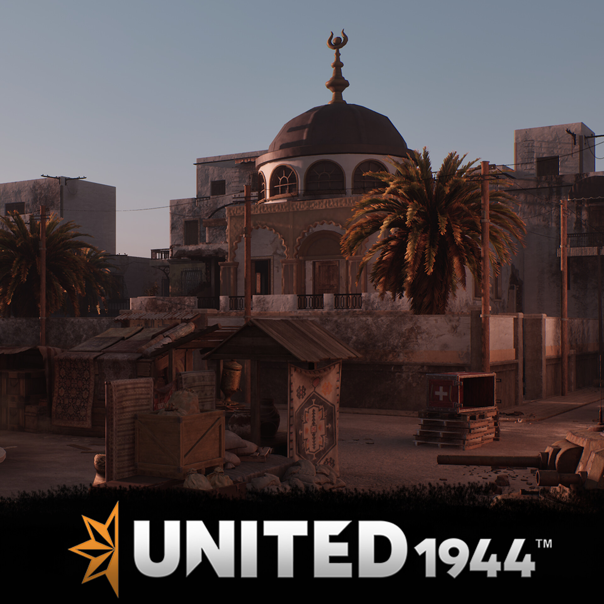 ArtStation - Museum - United 1944 Level Design