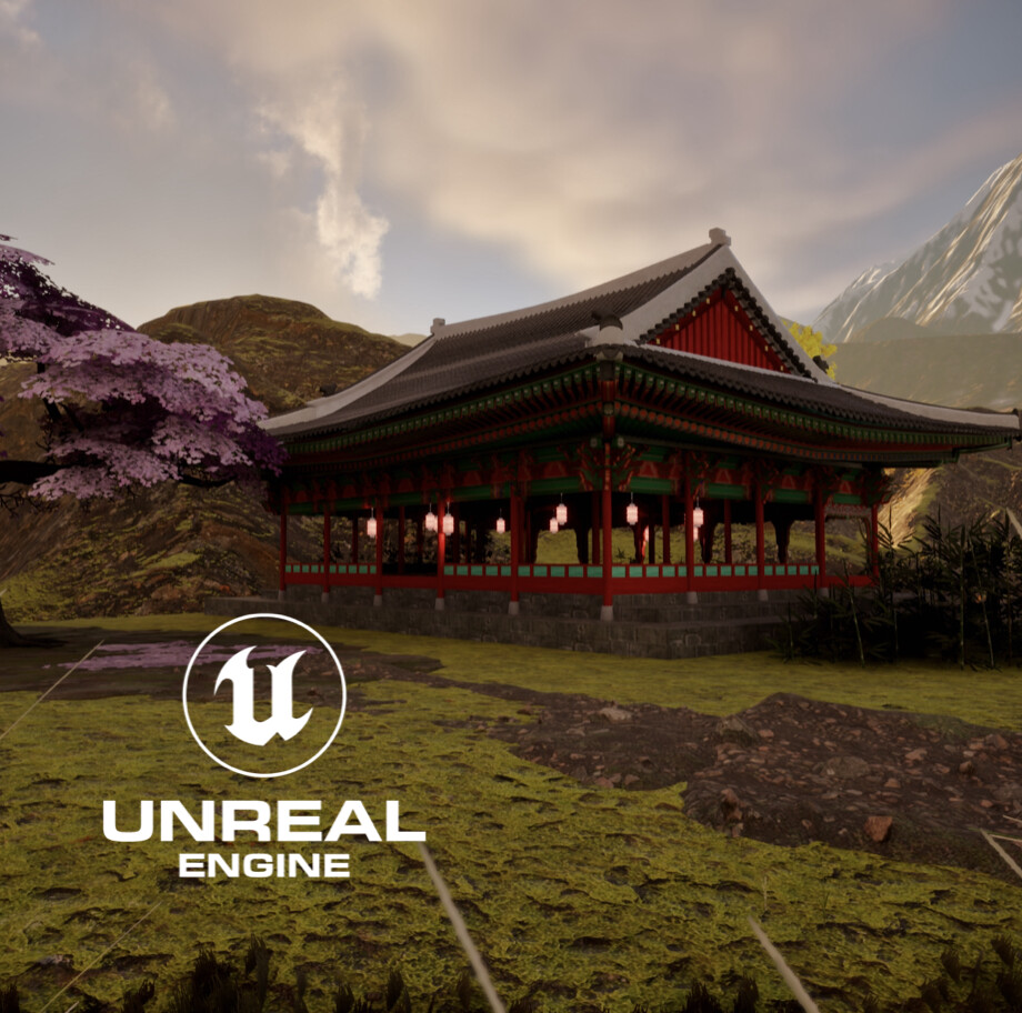 ArtStation - Japanese Village / Dungeons