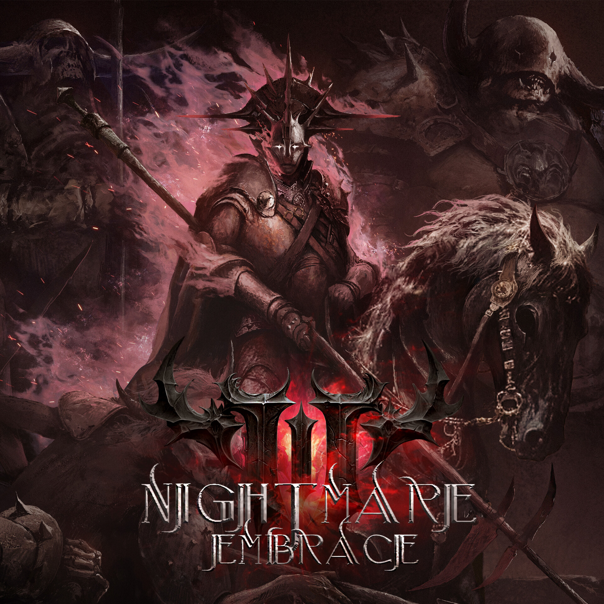 ArtStation - Nightmare Embrace-Nightmare Knight