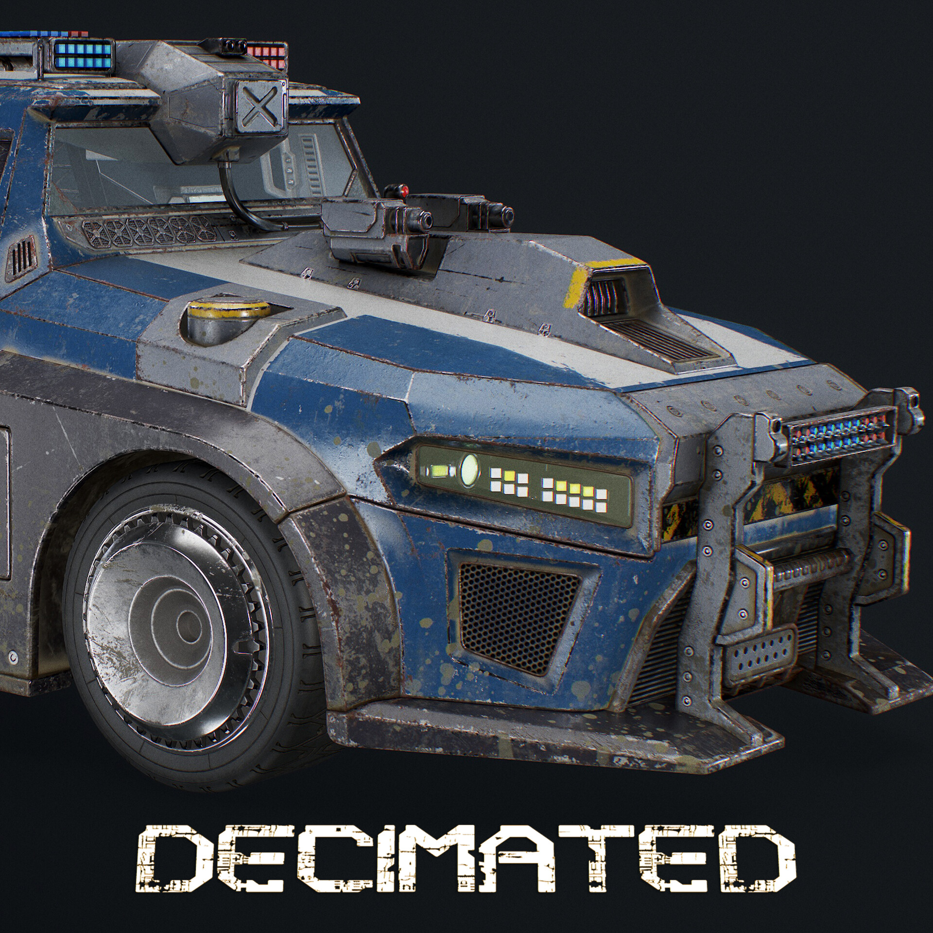 ArtStation - Vehicles DECIMATED